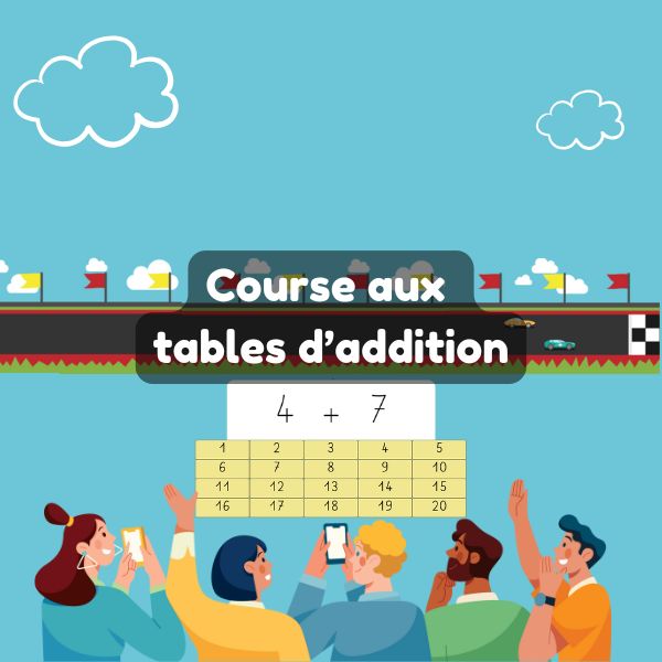 Réviser les tables d'addition